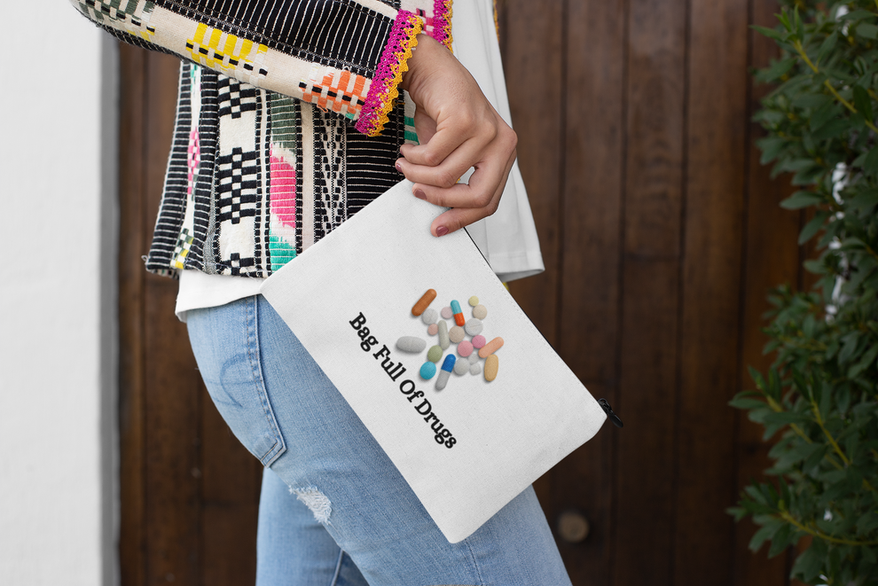Bag full of drugs Medication Pouch Bag – Beyond Boundaries